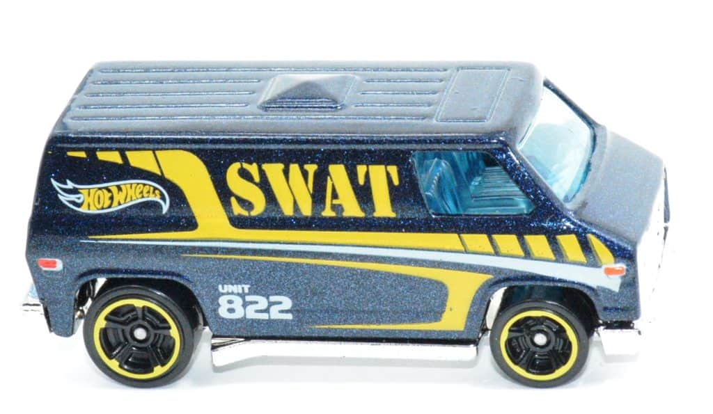 Hot Wheels SWAT Van - Loose Cars