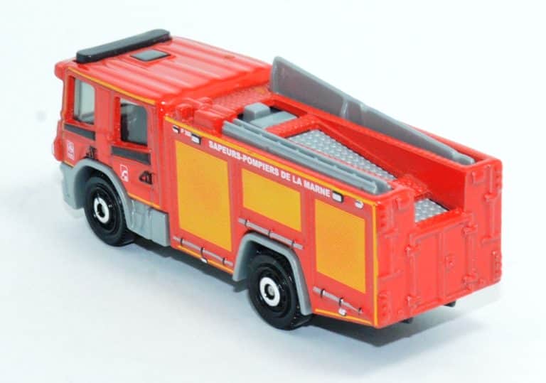Matchbox Scania P 360 Fire Engine - Loose Cars