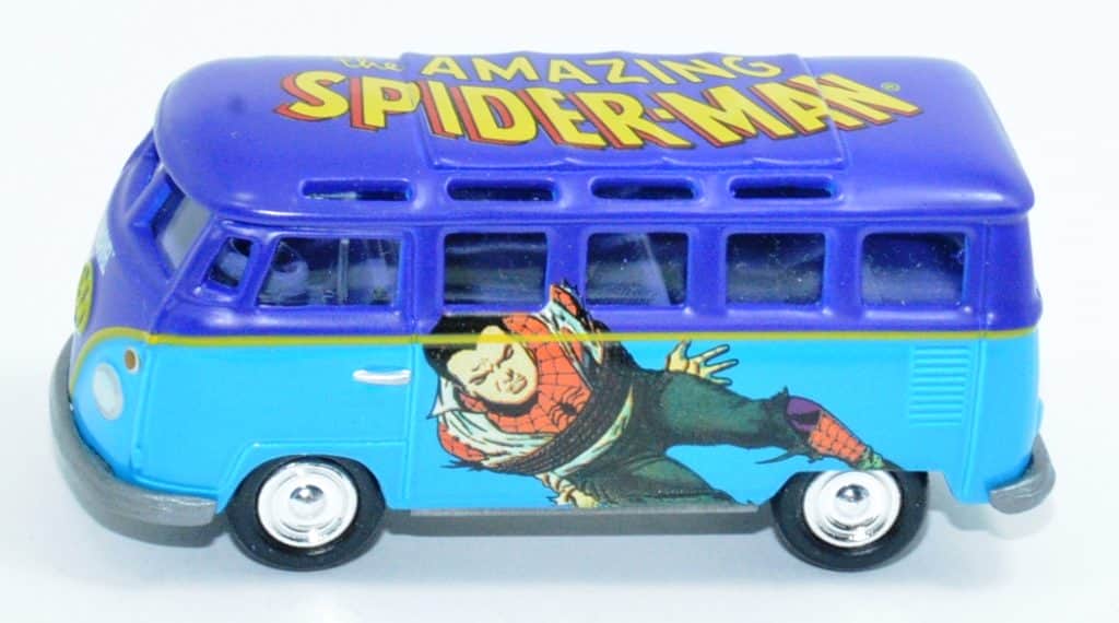 Johnny Lightning The Amazing Spider-Man VW Bus - Loose Cars
