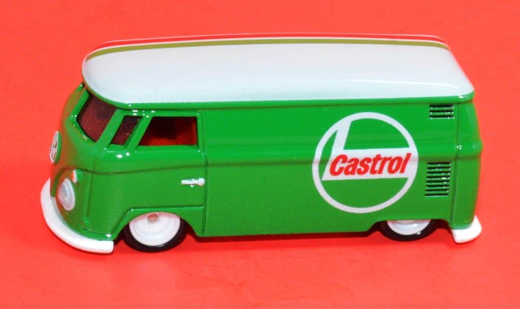 Hot Wheels Castrol Volkswagen T1 Panel Bus - Loose Cars