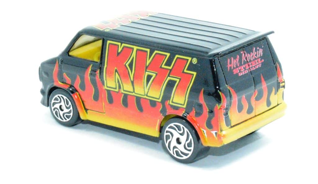 Racing Champions KISS '75 Chevy Van - Loose Cars