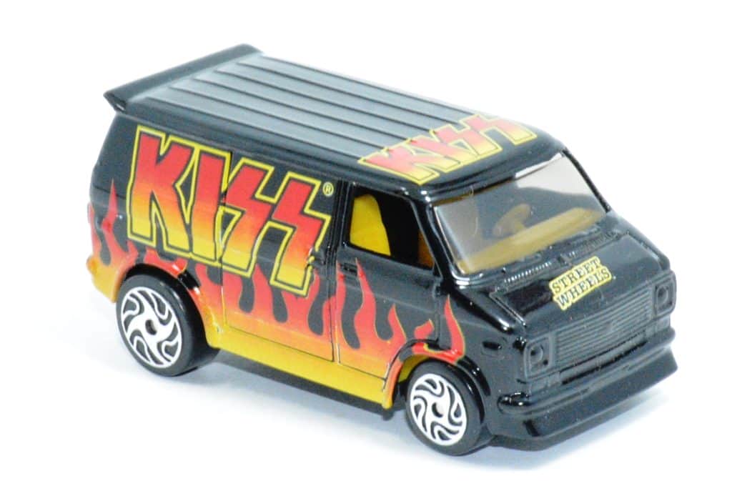 Racing Champions KISS '75 Chevy Van - Loose Cars
